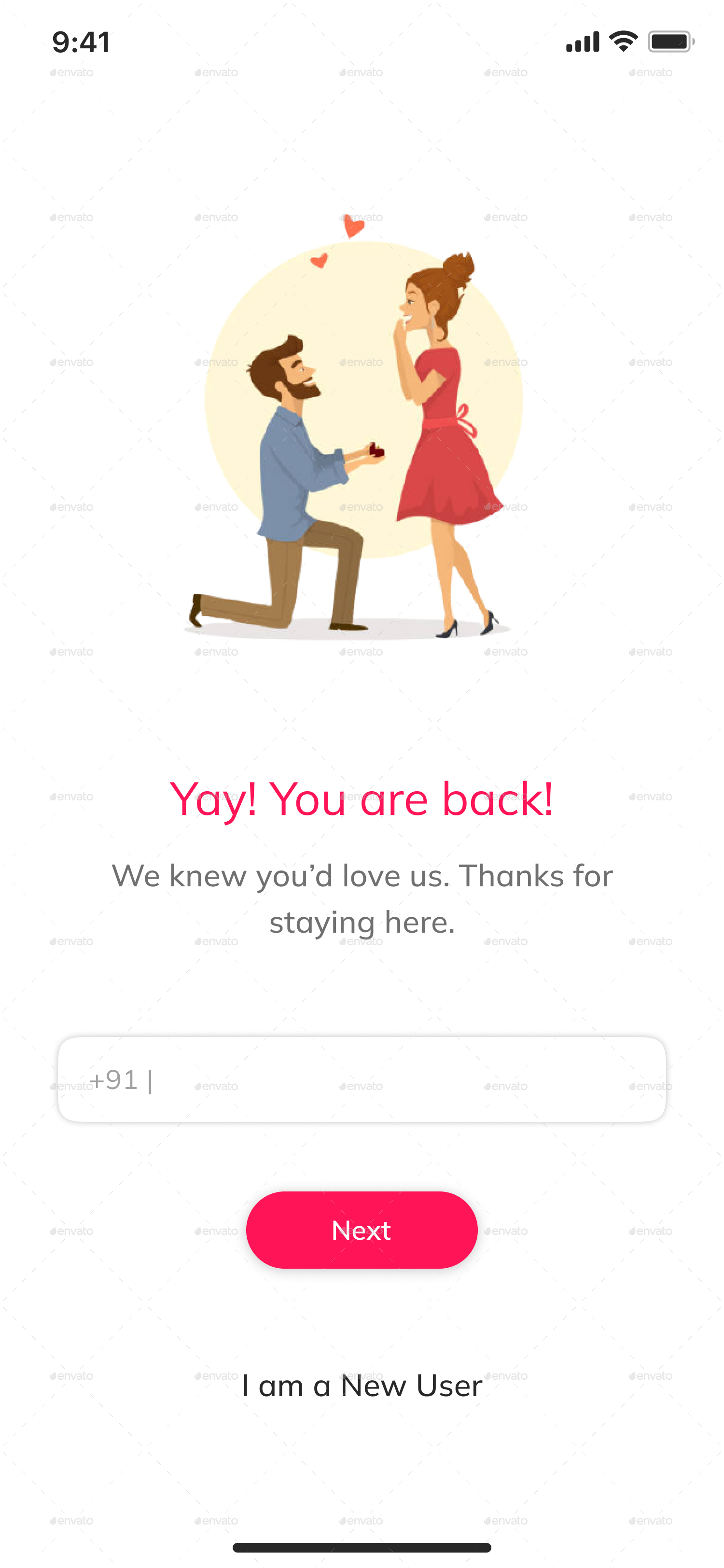 Down to Aisle | Matrimony Web and App with Figma, Web Elements | GraphicRiver